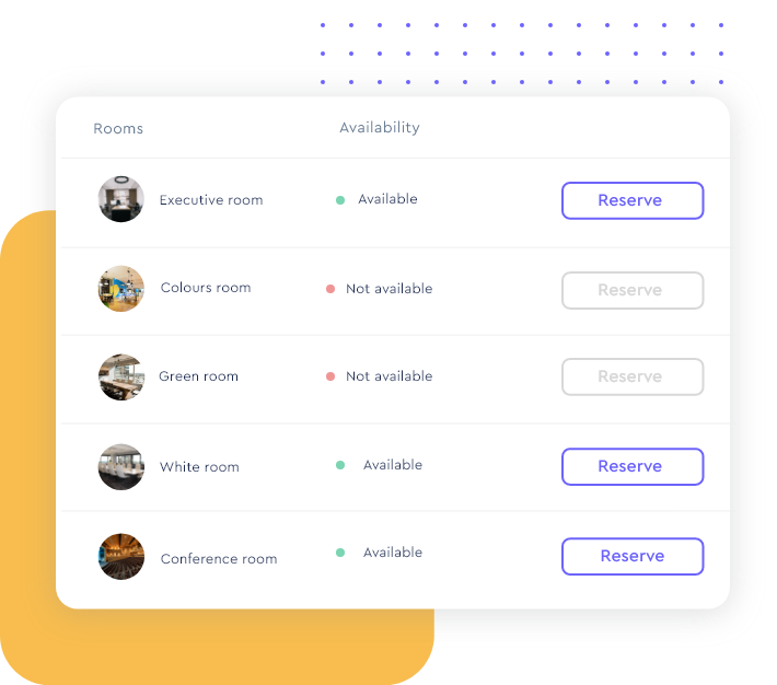Workspace booking system | Workspace booking app